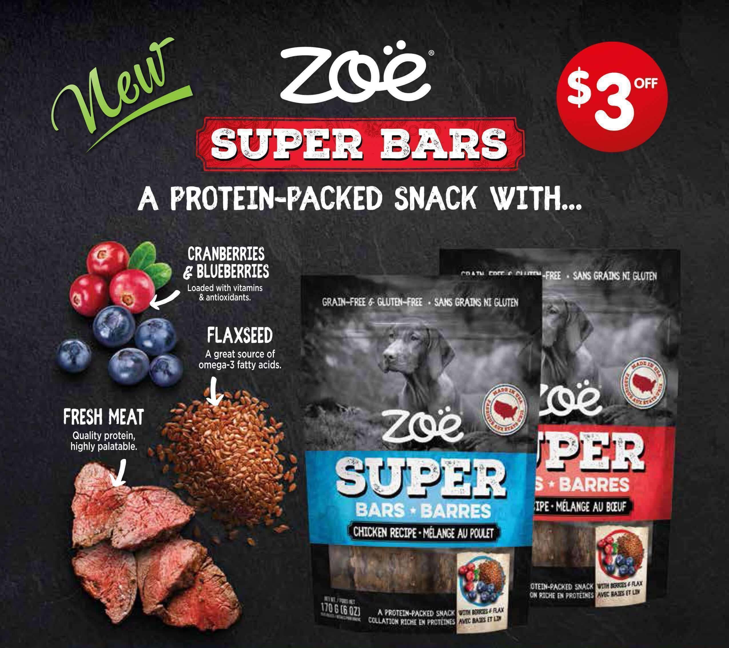 Buy Zoe Super Bars Online In Canada | Dog Treats | Everyday Low Prices ...