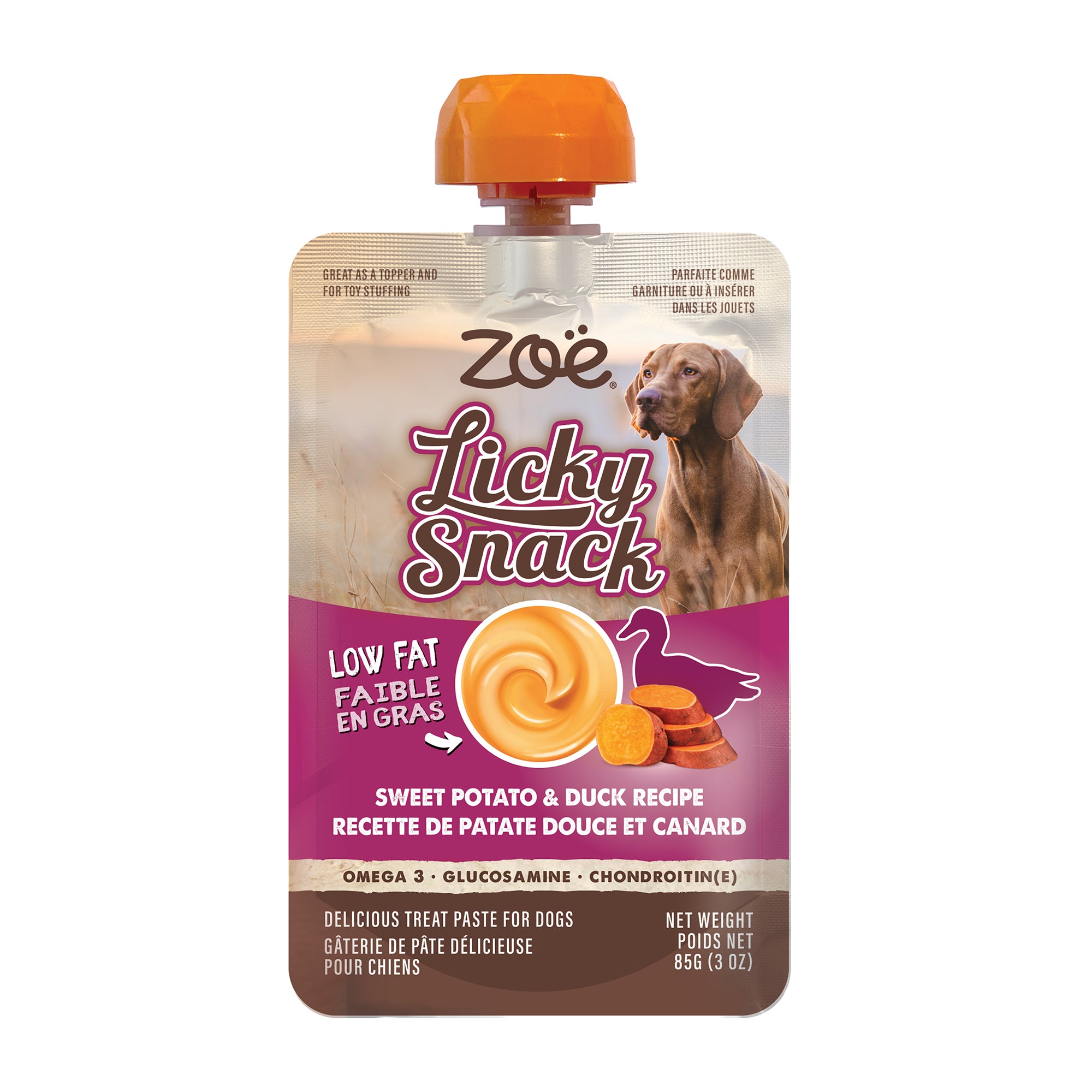 Zoe Licky Snack Sweet Potato & Duck Recipe – PetMax