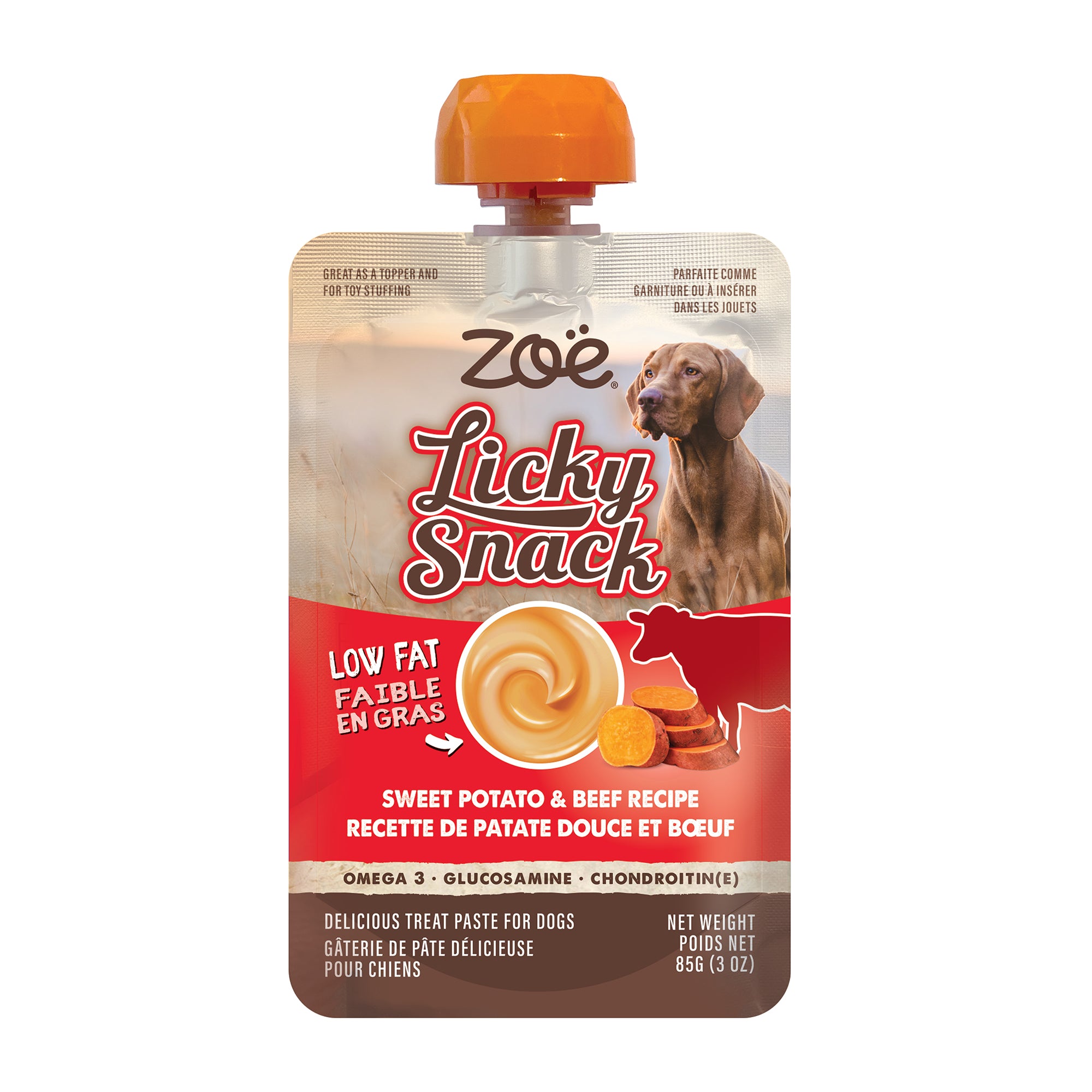 Zoe Licky Snack Sweet Potato & Beef Recipe – PetMax